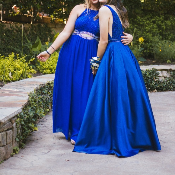 Dresses | Deep Blue Prom Dress | Poshmark